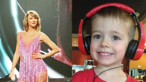 Taylor Swift Gives $10,000 to Help Boy with Autism Receive Service Dog ...